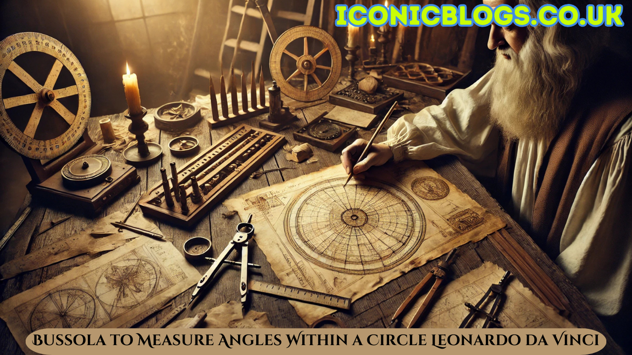Bussola to Measure Angles Within a Circle Leonardo da Vinci – A Genius ...